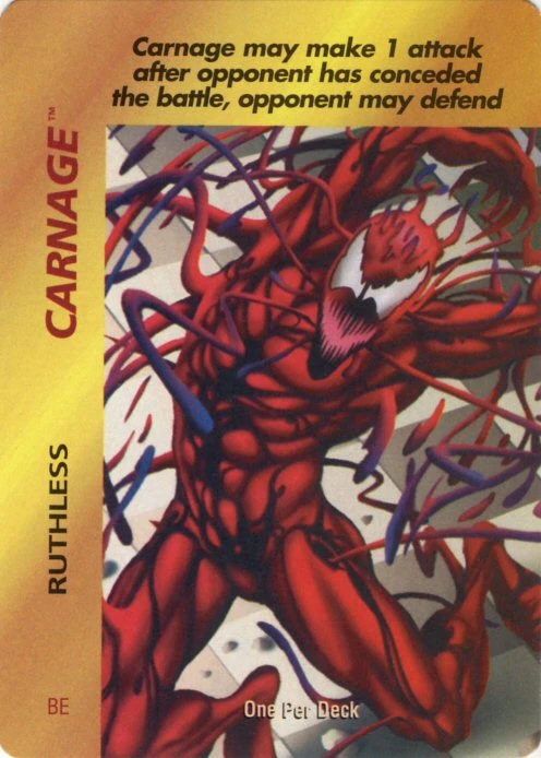 Carnage - Ruthless (MVOP) | CardGuide Wiki | Fandom