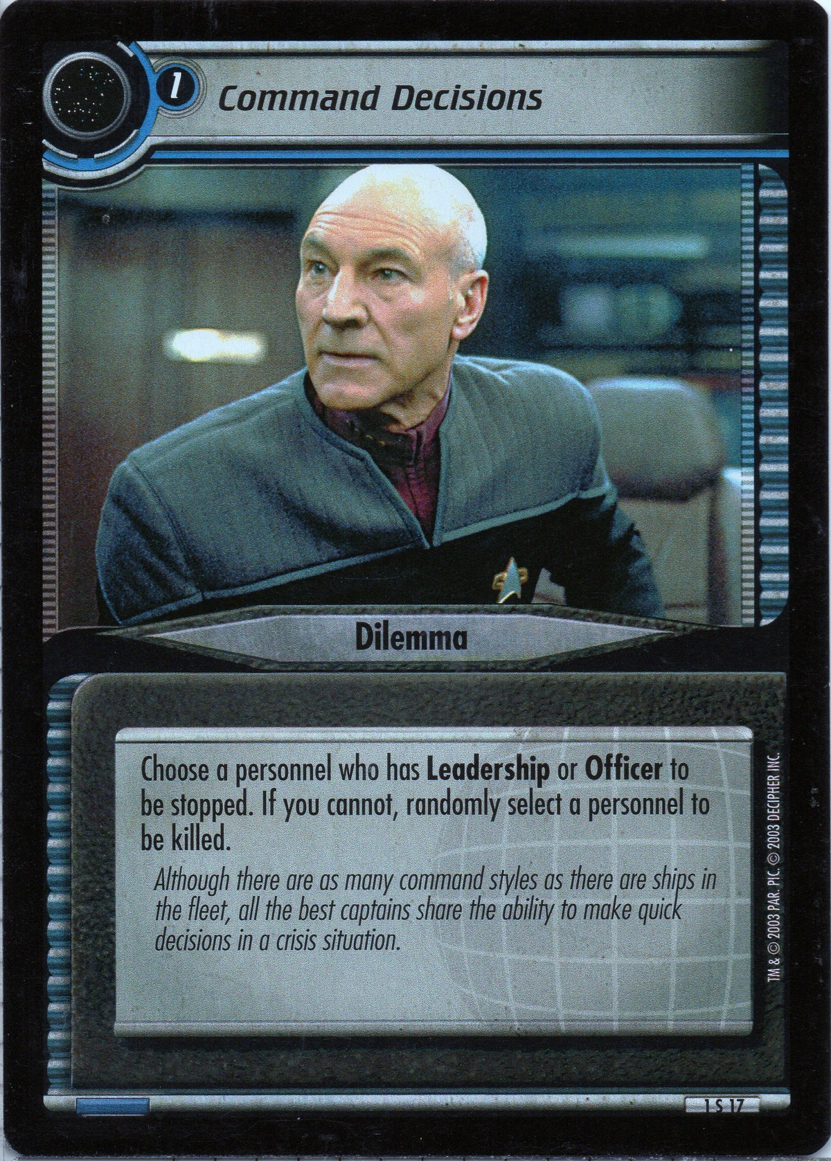 Command Decisions (2E) (2003) | CardGuide Wiki | Fandom