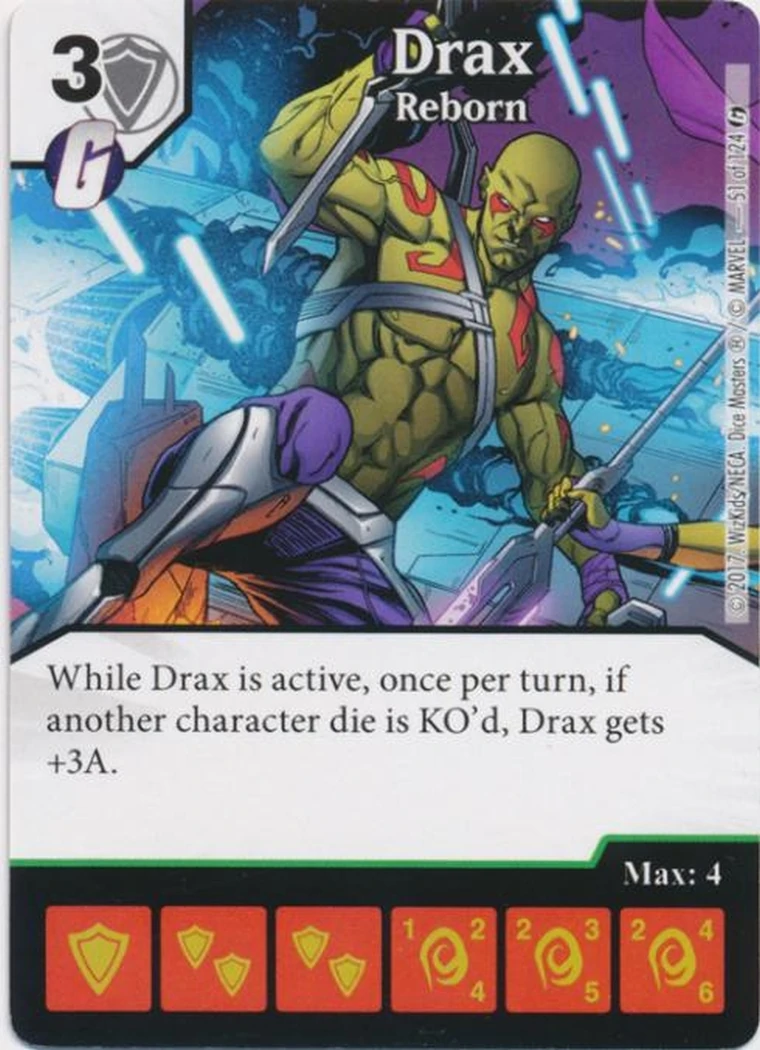 Drax - Reborn (GotG) | CardGuide Wiki | Fandom