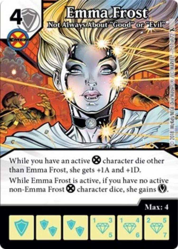 Emma Frost - Not Always About "Good" or "Evil" (XMFCB) | CardGuide Wiki ...