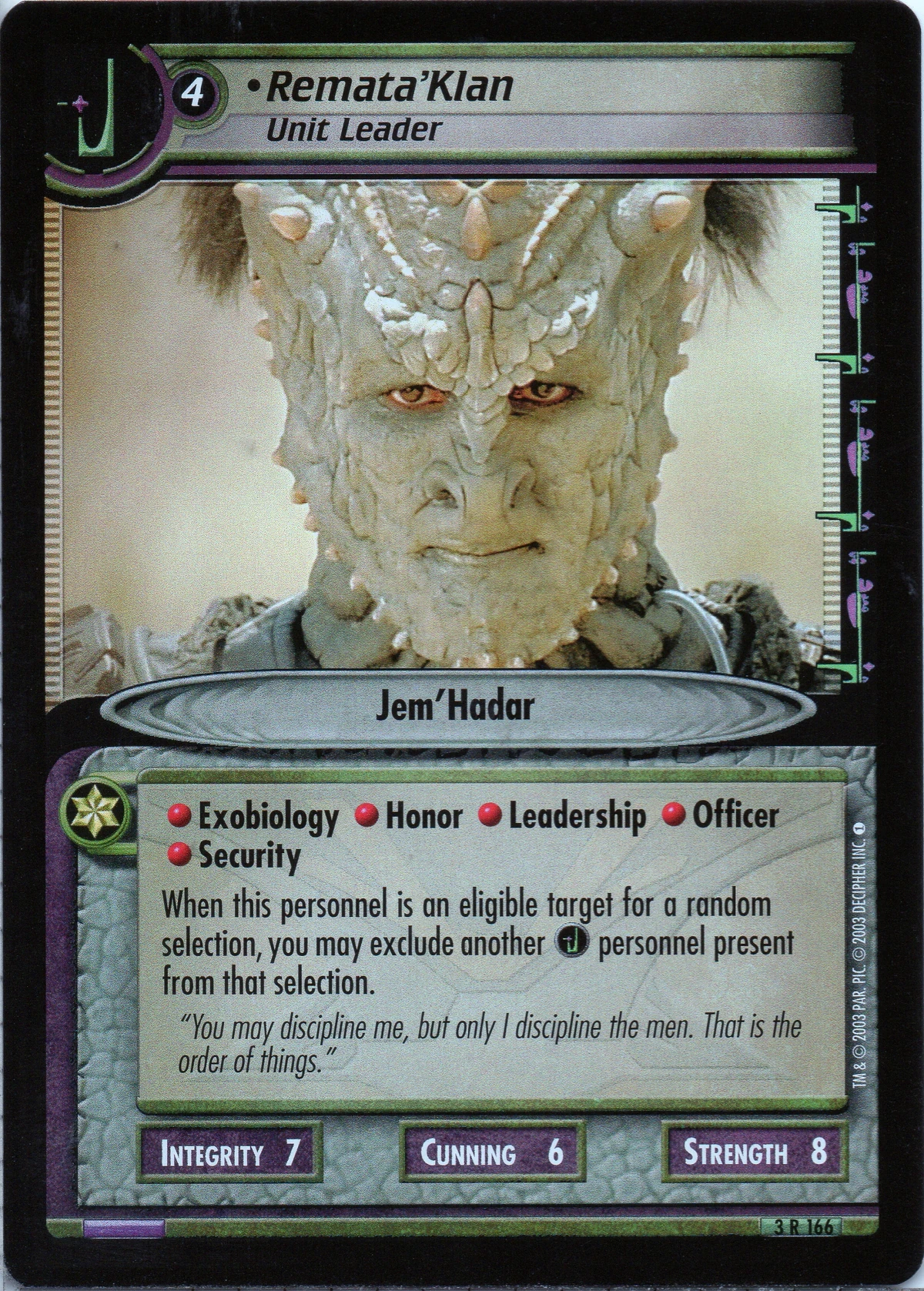 Remata'Klan - Unit Leader (CtA) | CardGuide Wiki | Fandom