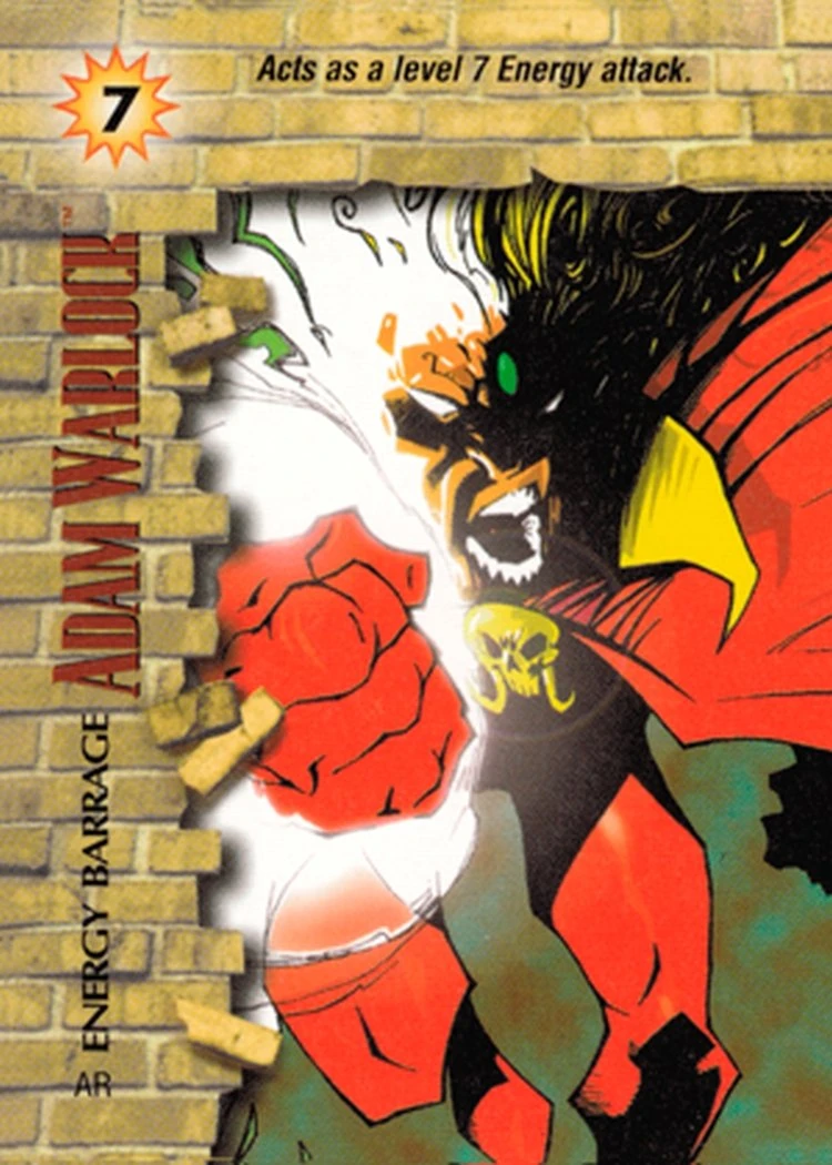 Adam Warlock - Energy Barrage (MNOP) | CardGuide Wiki | Fandom