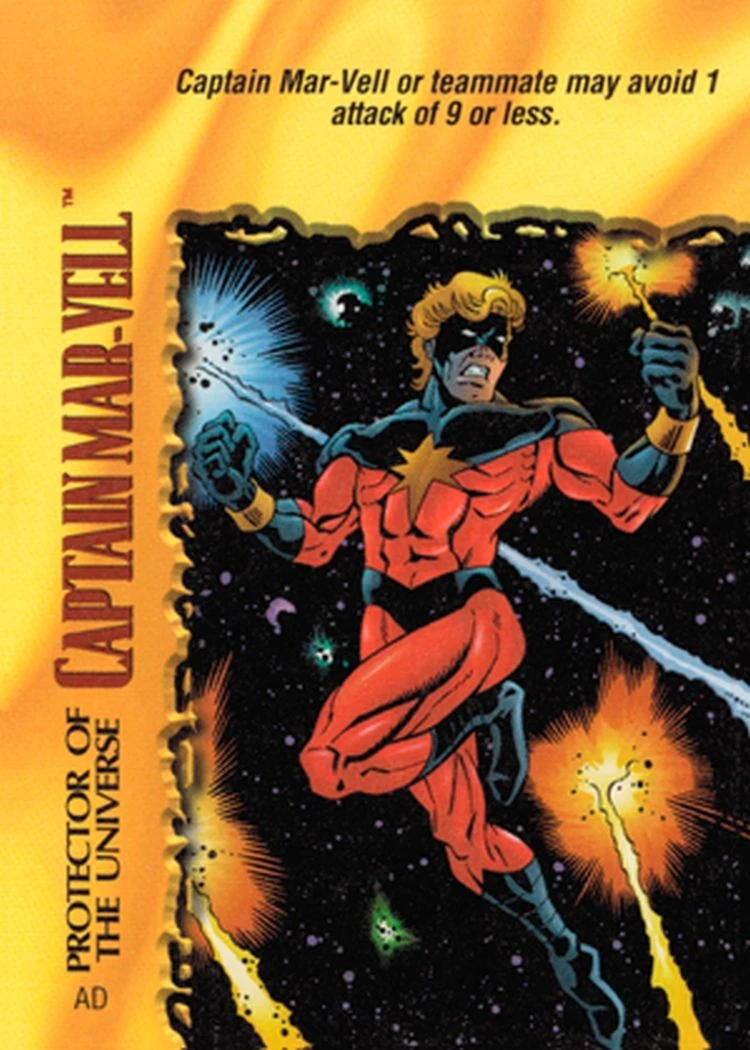 Captain Mar-Vell - Protector of the Universe (CLOP) | CardGuide Wiki ...