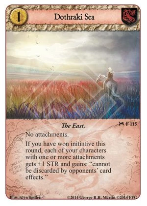 Dothraki Sea (TBIC) | CardGuide Wiki | Fandom