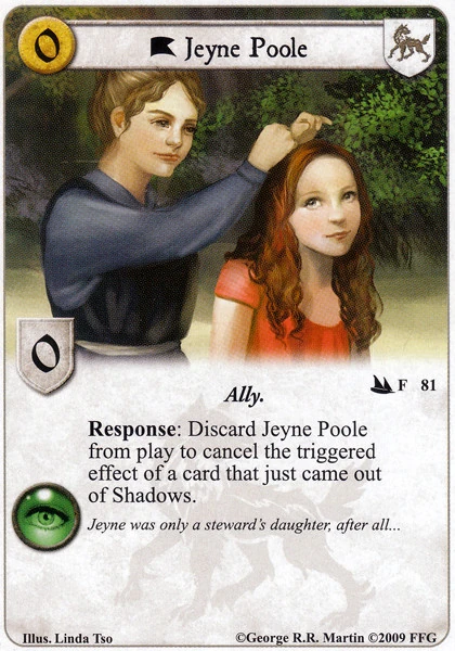 Jeyne Poole (S&S) | CardGuide Wiki | Fandom