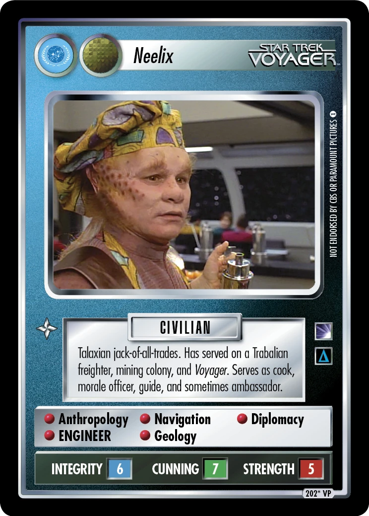 Neelix (VP) (AI) | CardGuide Wiki | Fandom
