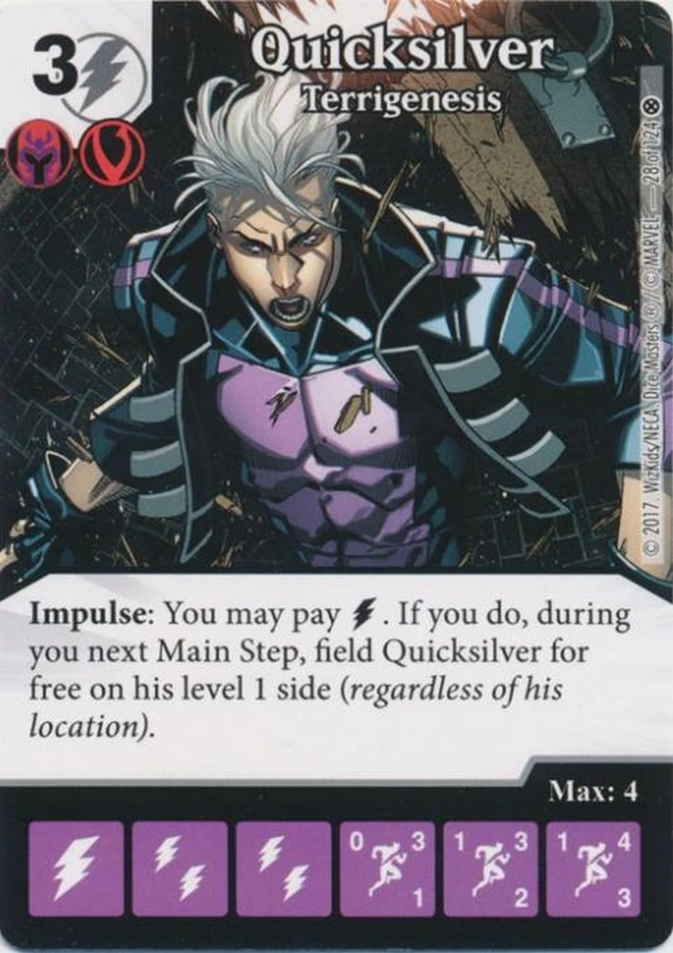 Quicksilver - Terrigenesis (XMFC) | CardGuide Wiki | Fandom