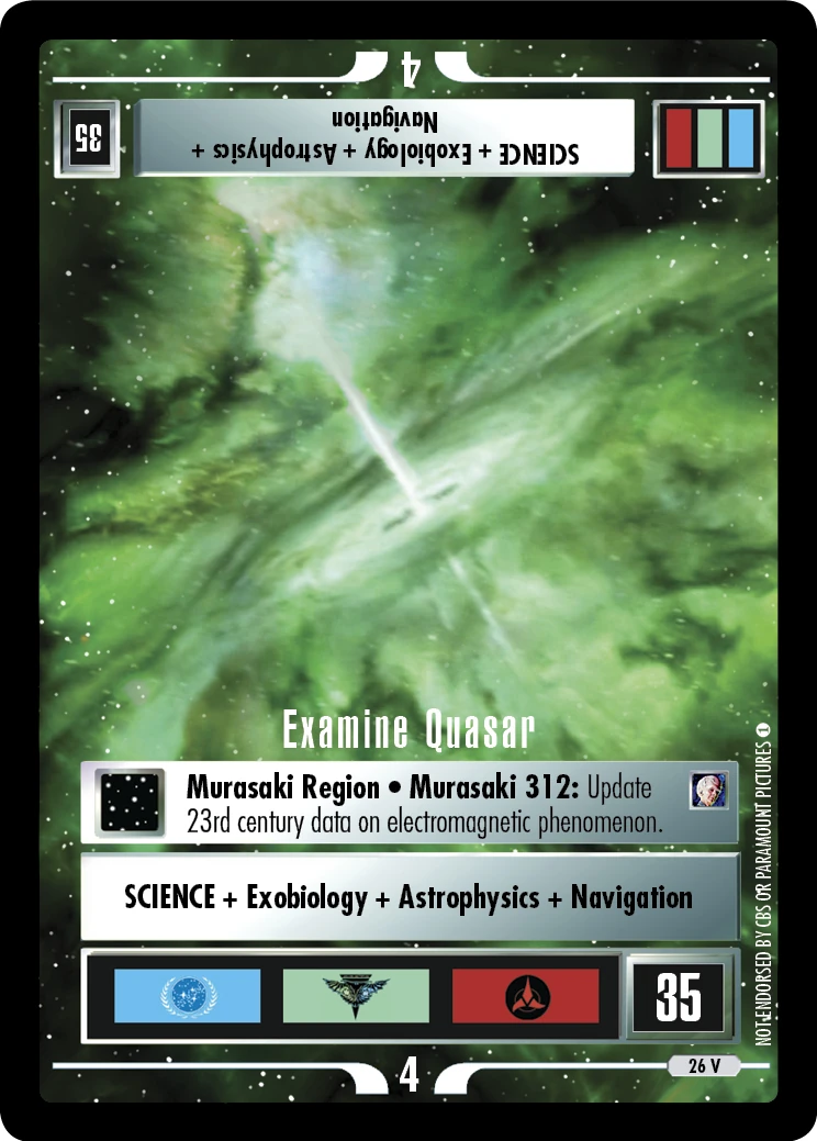 Examine Quasar (TC) | CardGuide Wiki | Fandom