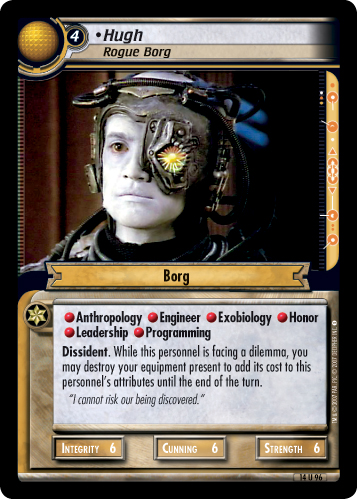 Hugh - Rogue Borg (WYLB) | CardGuide Wiki | Fandom