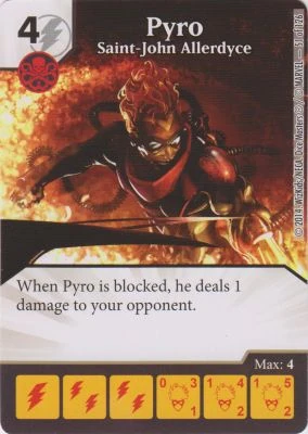Pyro - Saint-John Allerdyce (UXM) | CardGuide Wiki | Fandom