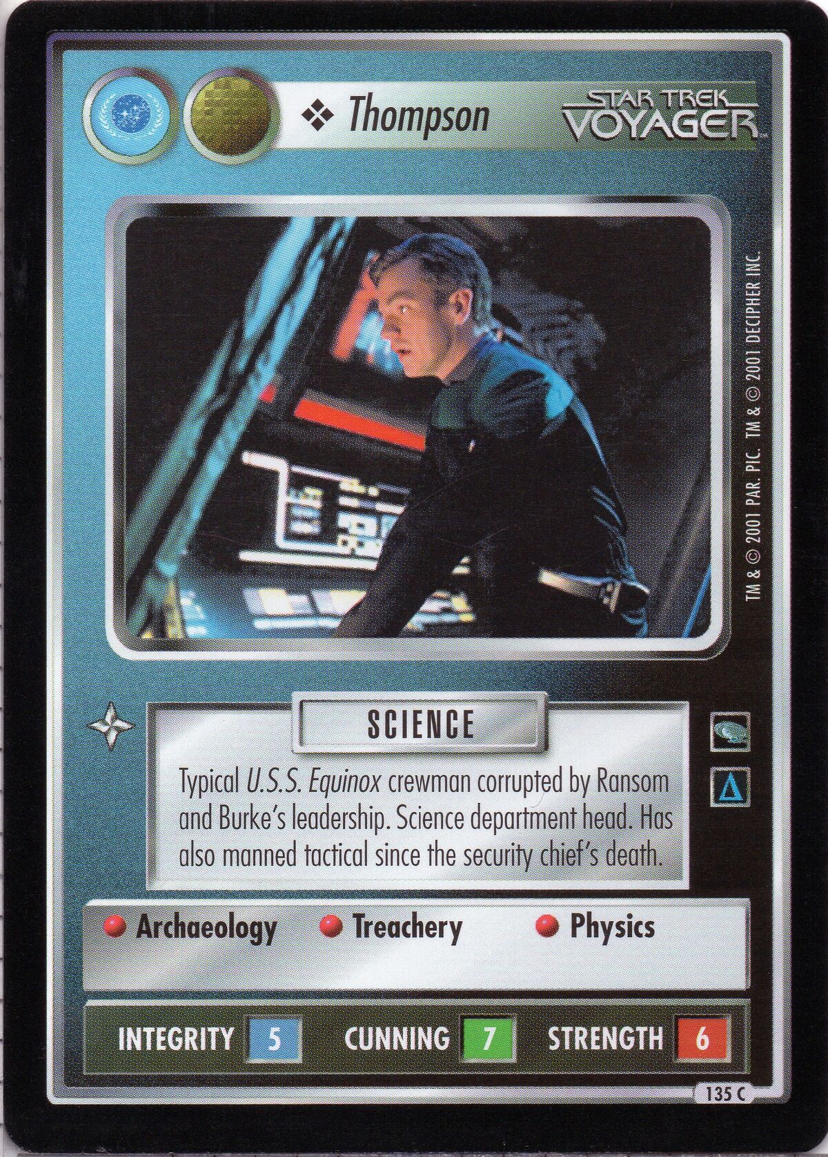 Thompson Voy Cardguide Wiki Fandom