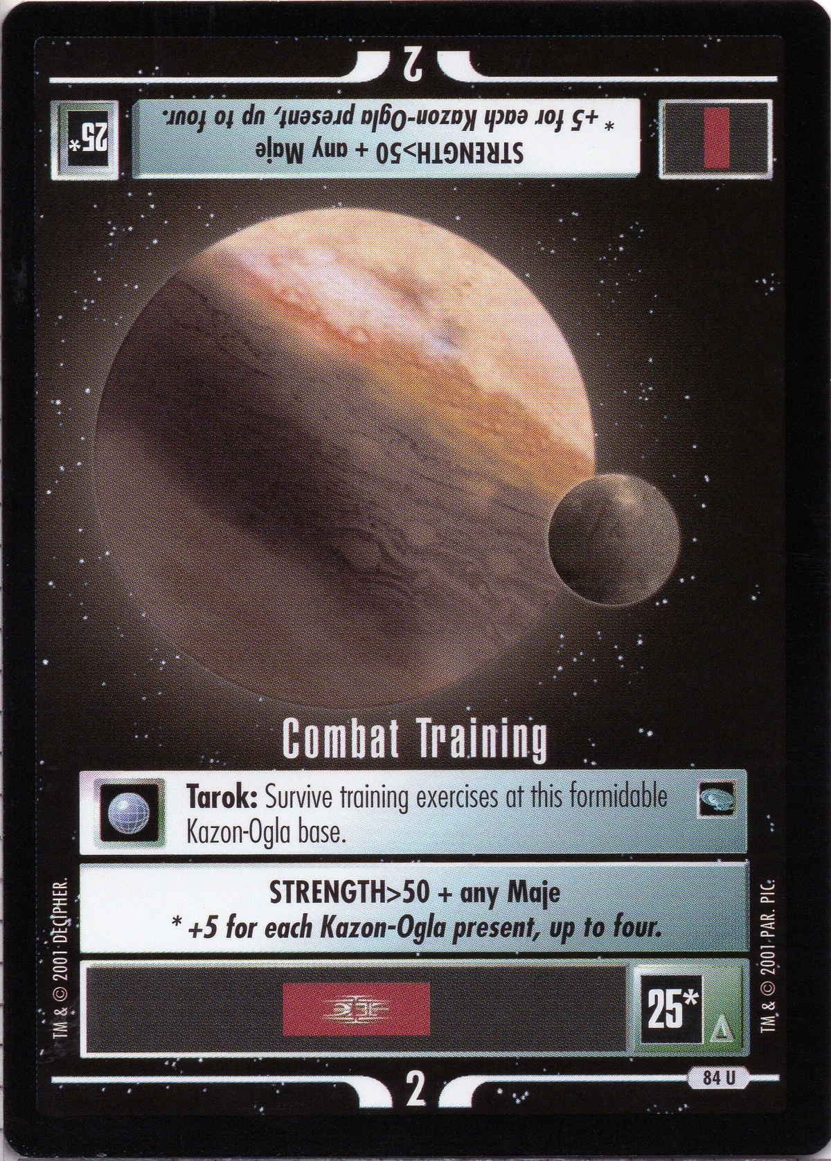 Combat Training (VOY) | CardGuide Wiki | Fandom