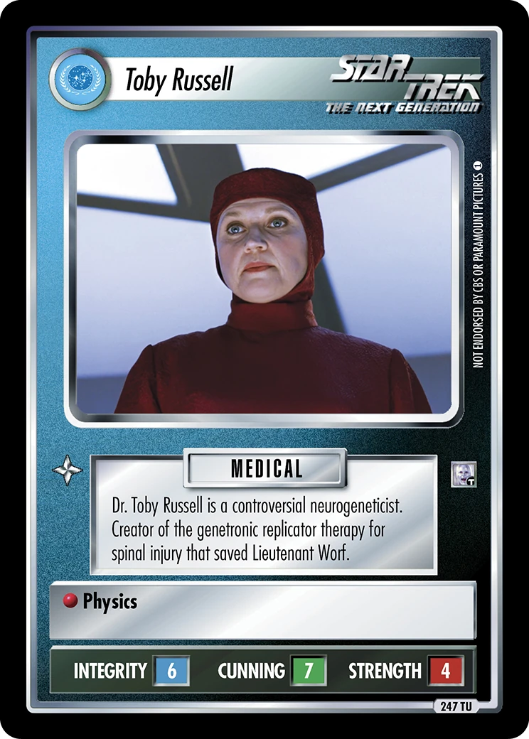 Toby Russell (PT) | CardGuide Wiki | Fandom