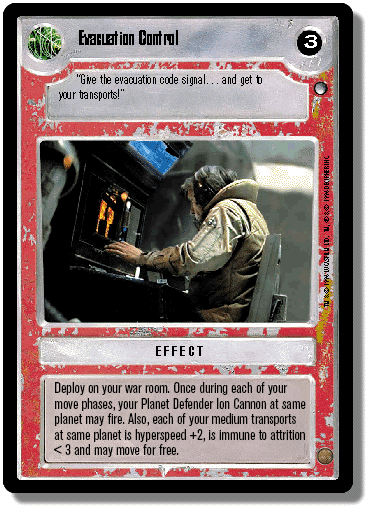 Evacuation Control Hoth Cardguide Wiki Fandom