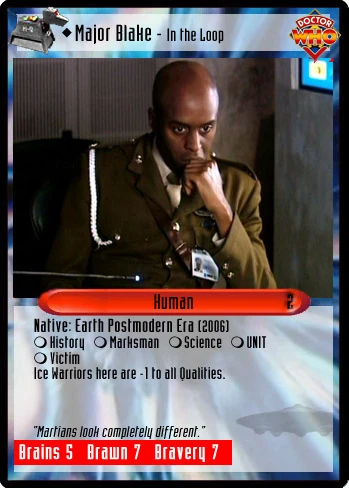 Major Blake - In the Loop (IE) | CardGuide Wiki | Fandom