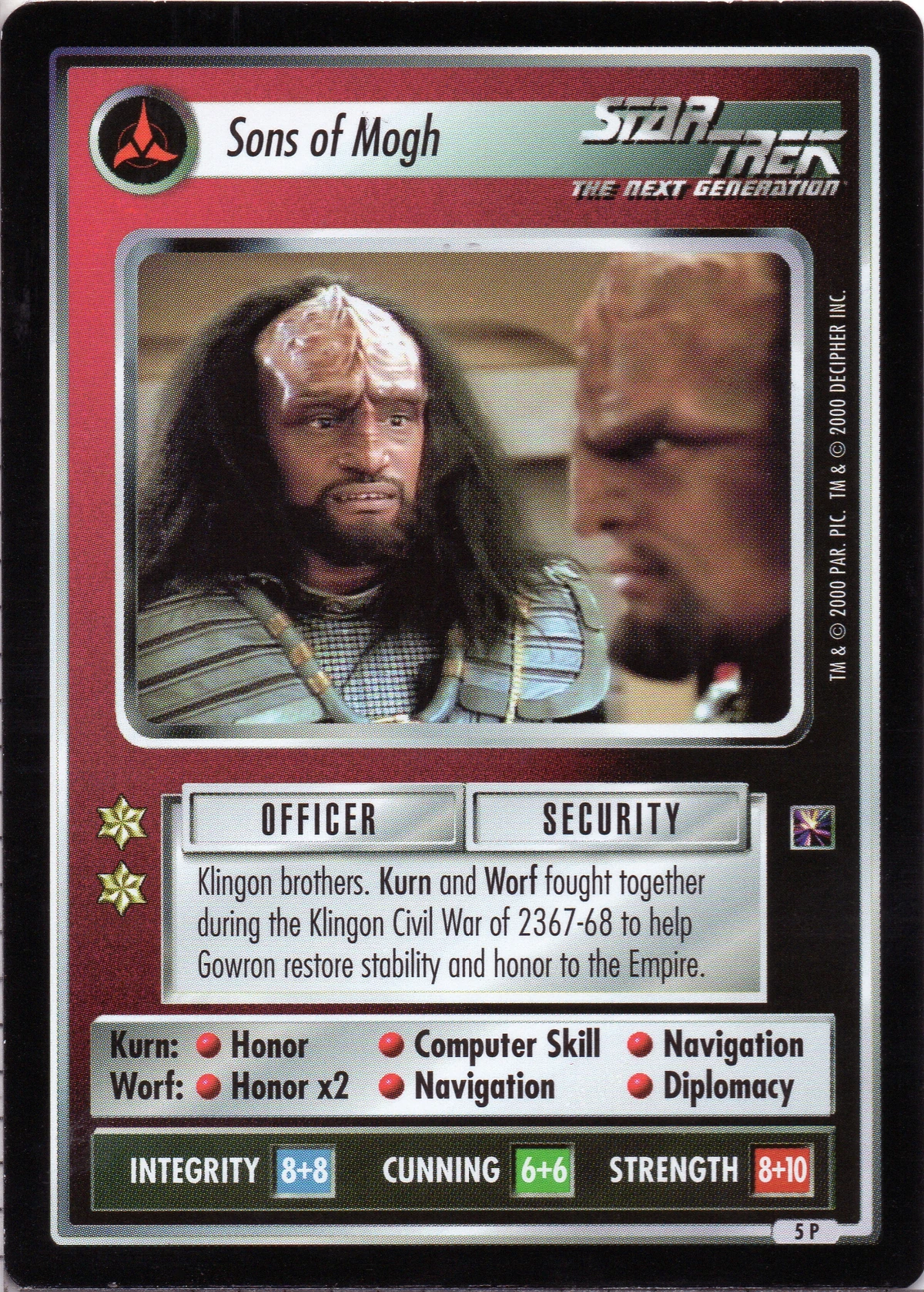 Sons of Mogh (EP) | CardGuide Wiki | Fandom