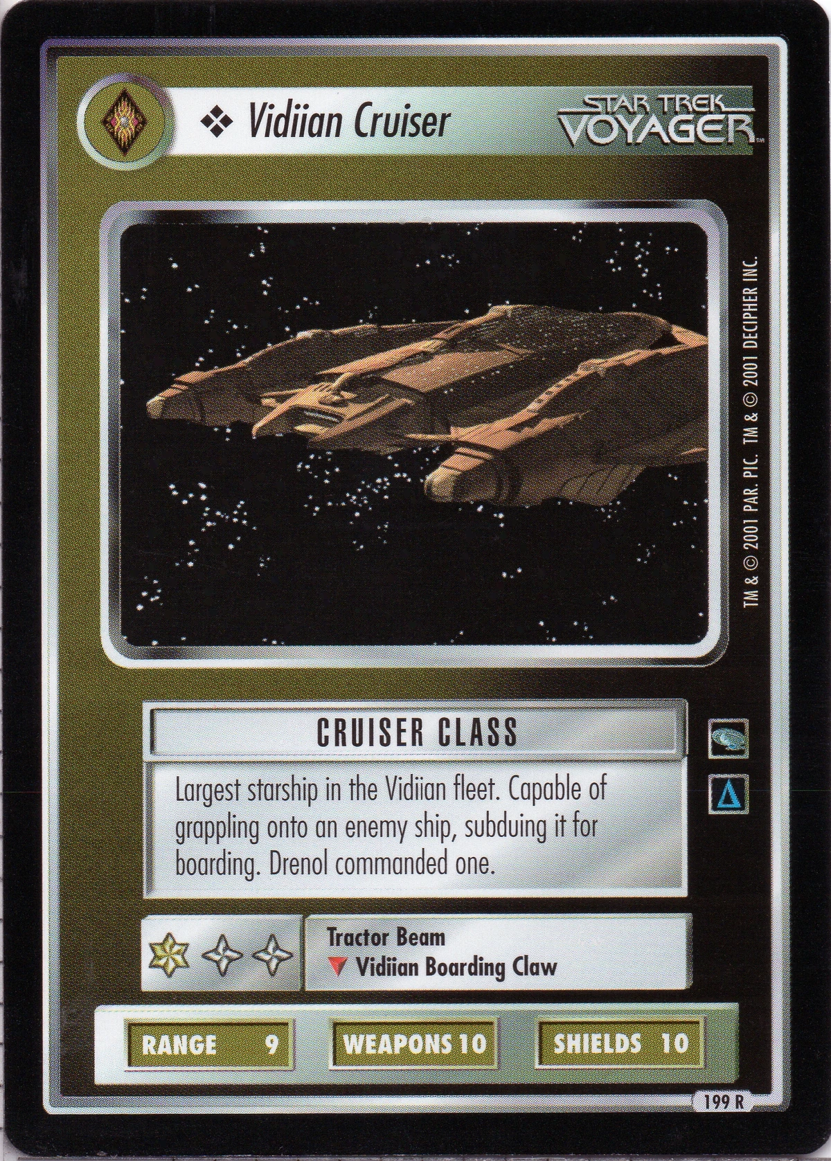 Vidiian Cruiser (VOY) | CardGuide Wiki | Fandom