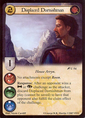 Displaced Dornishman (AHoTa) | CardGuide Wiki | Fandom