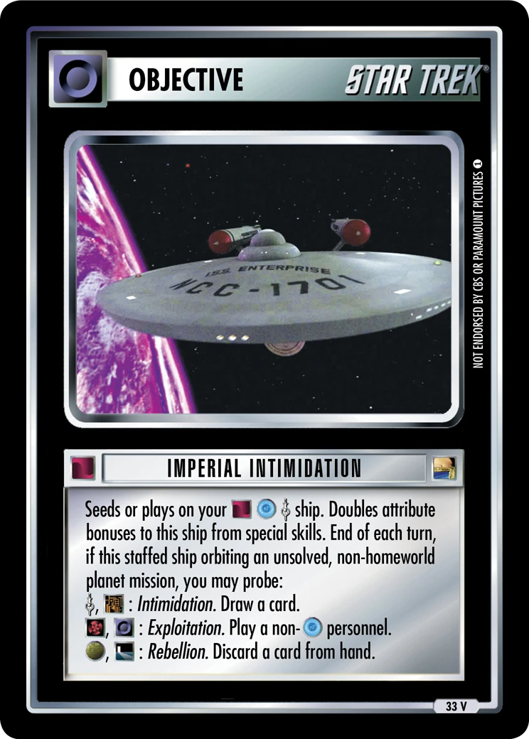 Imperial Intimidation (TtLG) | CardGuide Wiki | Fandom