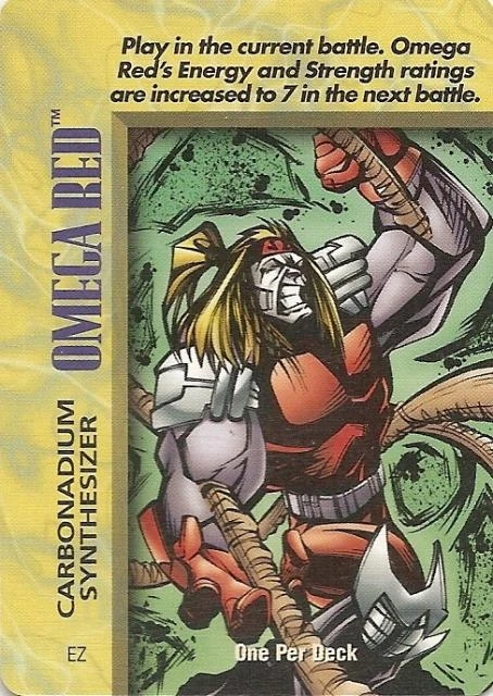 Omega Red - Carbonadium Synthesizer (IQOP) | CardGuide Wiki | Fandom