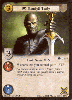 Randyll Tarly (ITE) | CardGuide Wiki | Fandom