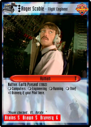 Roger Scobie - Flight Engineer (TM) | CardGuide Wiki | Fandom