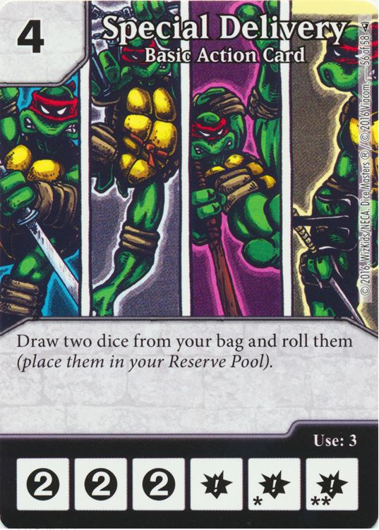 Special Delivery Basic Action Card Tmnt Cardguide Wiki Fandom
