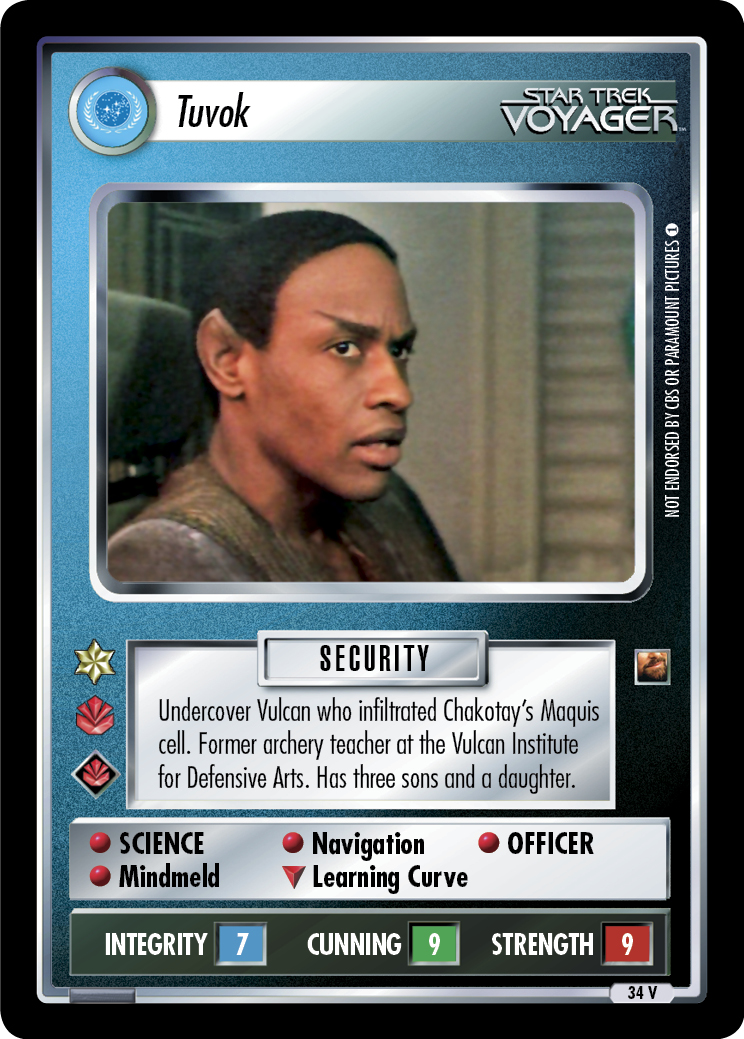 Tuvok (TM) | CardGuide Wiki | Fandom