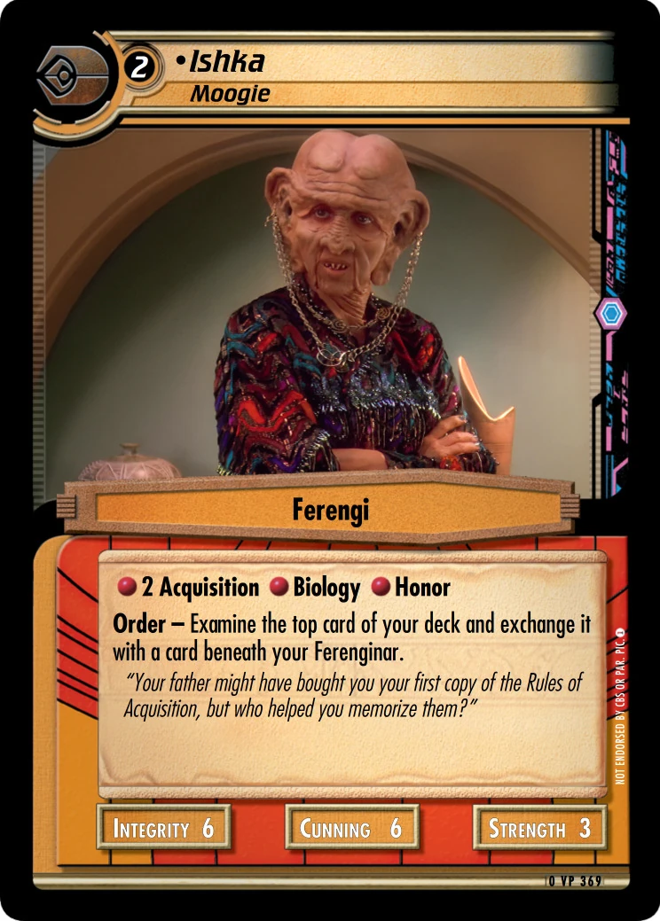 Ishka - Moogie (VP) | CardGuide Wiki | Fandom