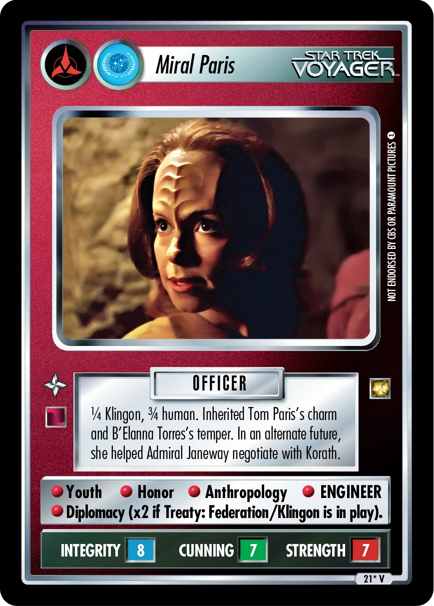 Miral Paris (AGT Re) (AI) | CardGuide Wiki | Fandom