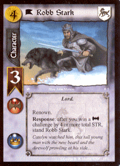 Robb Stark (ASoS) | CardGuide Wiki | Fandom