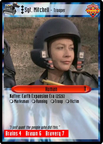 Sgt. Mitchell - Trooper (BS) | CardGuide Wiki | Fandom
