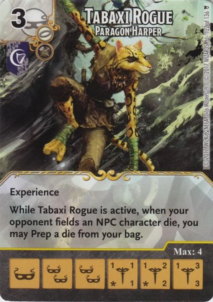 Tabaxi Rogue - Paragon Harper (ToA) | CardGuide Wiki | Fandom