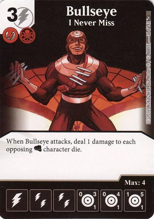Bullseye - I Never Miss (CW) | CardGuide Wiki | Fandom