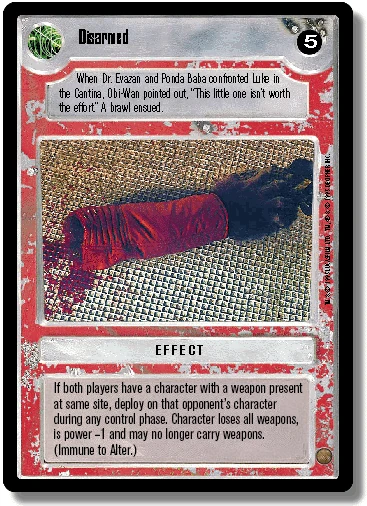Disarmed (light) (PL) | CardGuide Wiki | Fandom