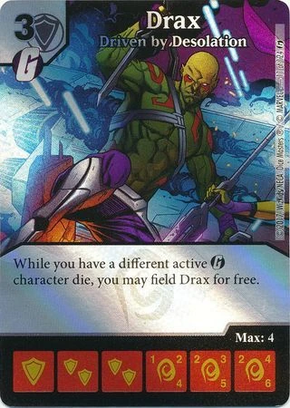 Drax - Driven by Desolation (GotG) (foil) | CardGuide Wiki | Fandom