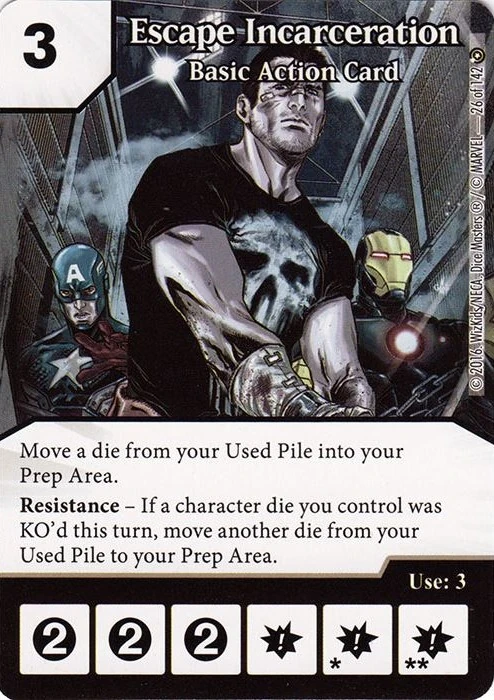 Escape Incarceration - Basic Action Card (CW) | CardGuide Wiki | Fandom
