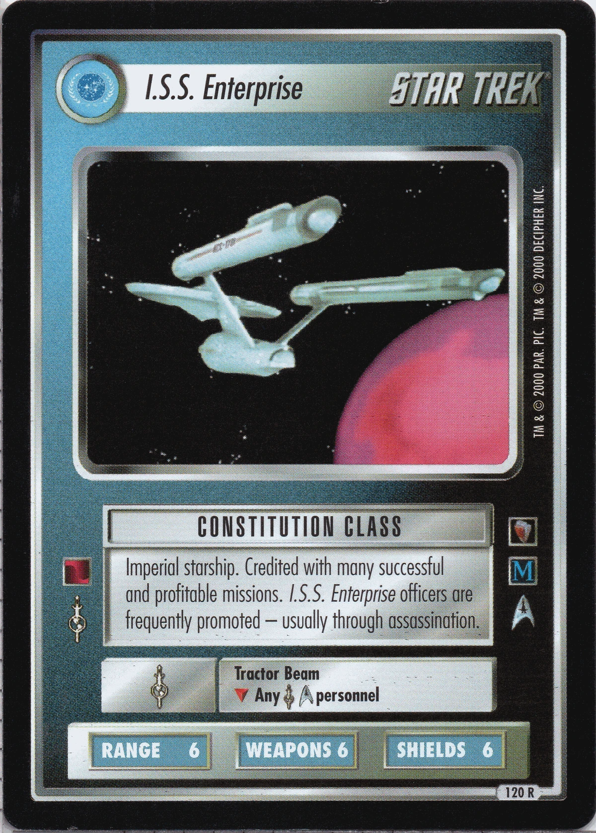 I.S.S. Enterprise (MM) | CardGuide Wiki | Fandom