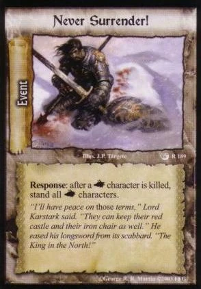 Never Surrender! (I&FE) | CardGuide Wiki | Fandom
