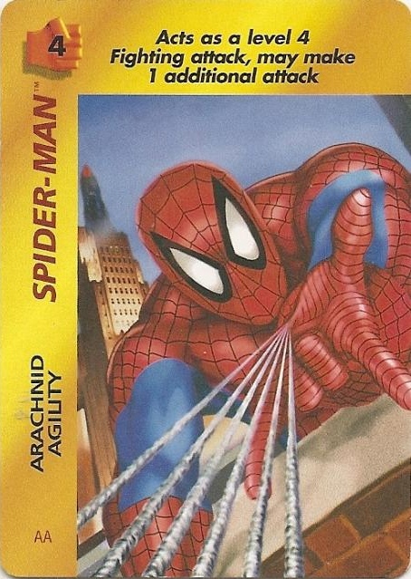 Spider Man Arachnid Agility Mvop Cardguide Wiki Fandom