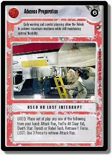 Advance Preparation (ANH) | CardGuide Wiki | Fandom