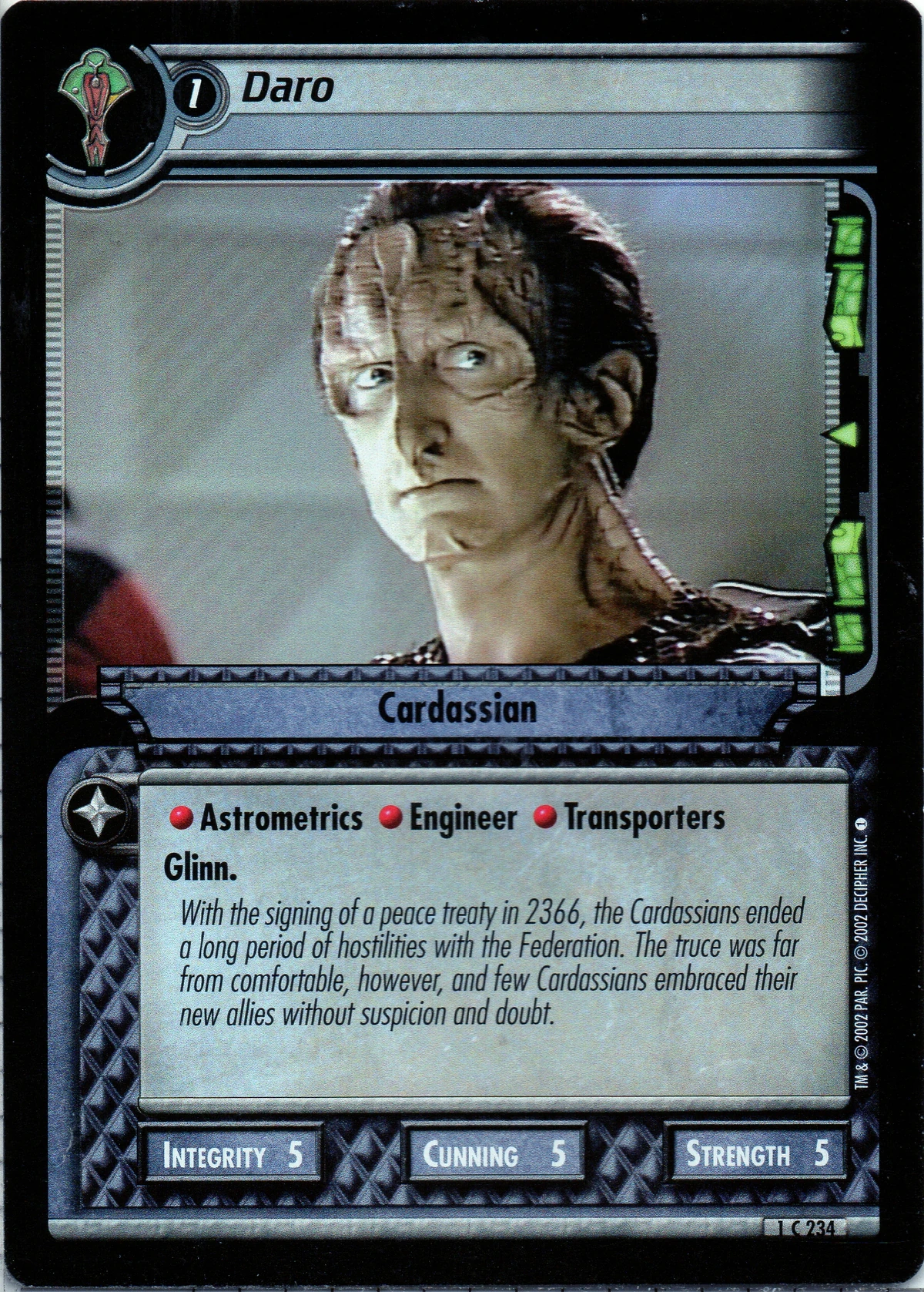 Daro (2E) | CardGuide Wiki | Fandom