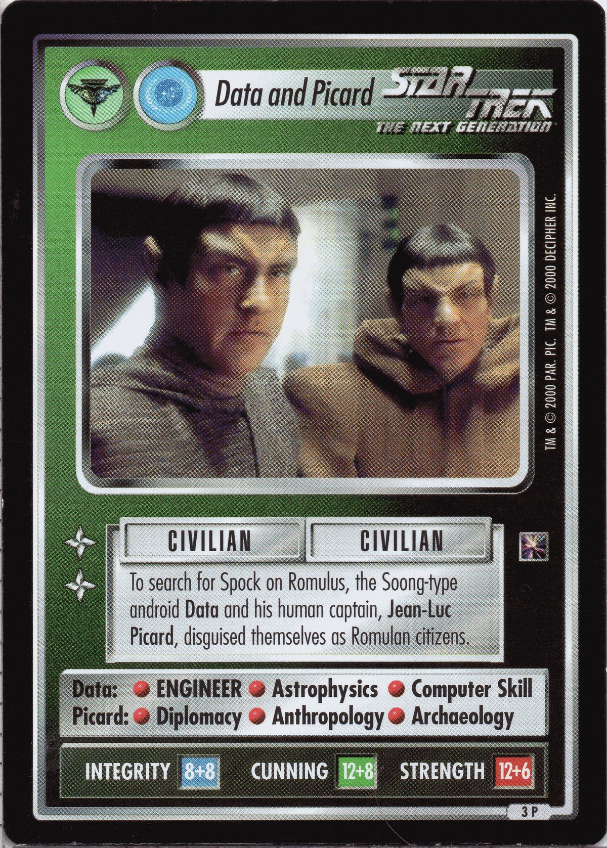 Category:Romulan personnel (Star Trek CCG 1E) | CardGuide Wiki | Fandom
