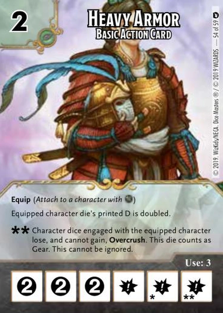 Heavy Armor - Basic Action Card (TIWCB) | CardGuide Wiki | Fandom