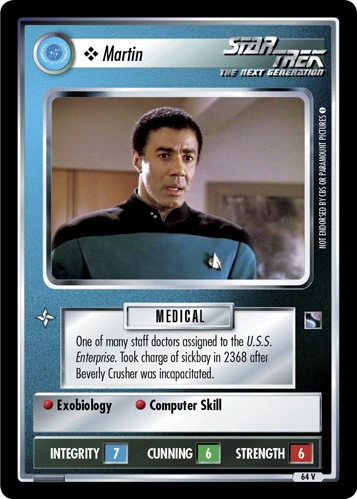 Martin (TNG) | CardGuide Wiki | Fandom