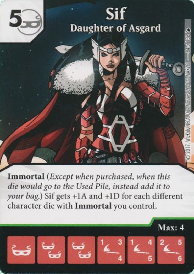 Sif Daughter Of Asgard Tmt Cardguide Wiki Fandom