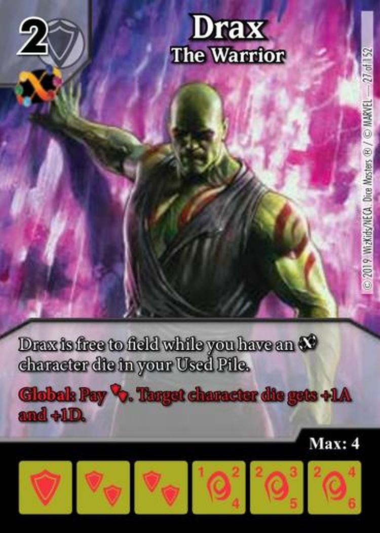 Drax The Warrior Aigdp Cardguide Wiki Fandom