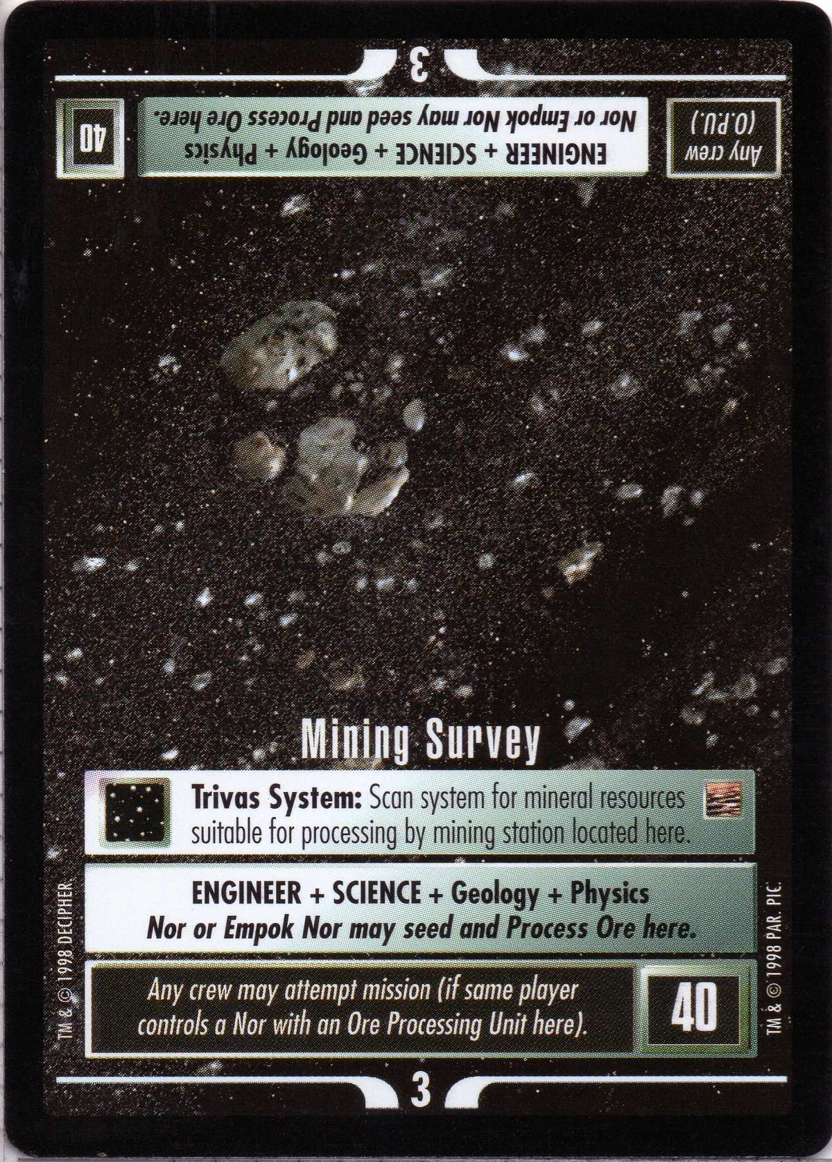 Mining Survey (TD) | CardGuide Wiki | Fandom