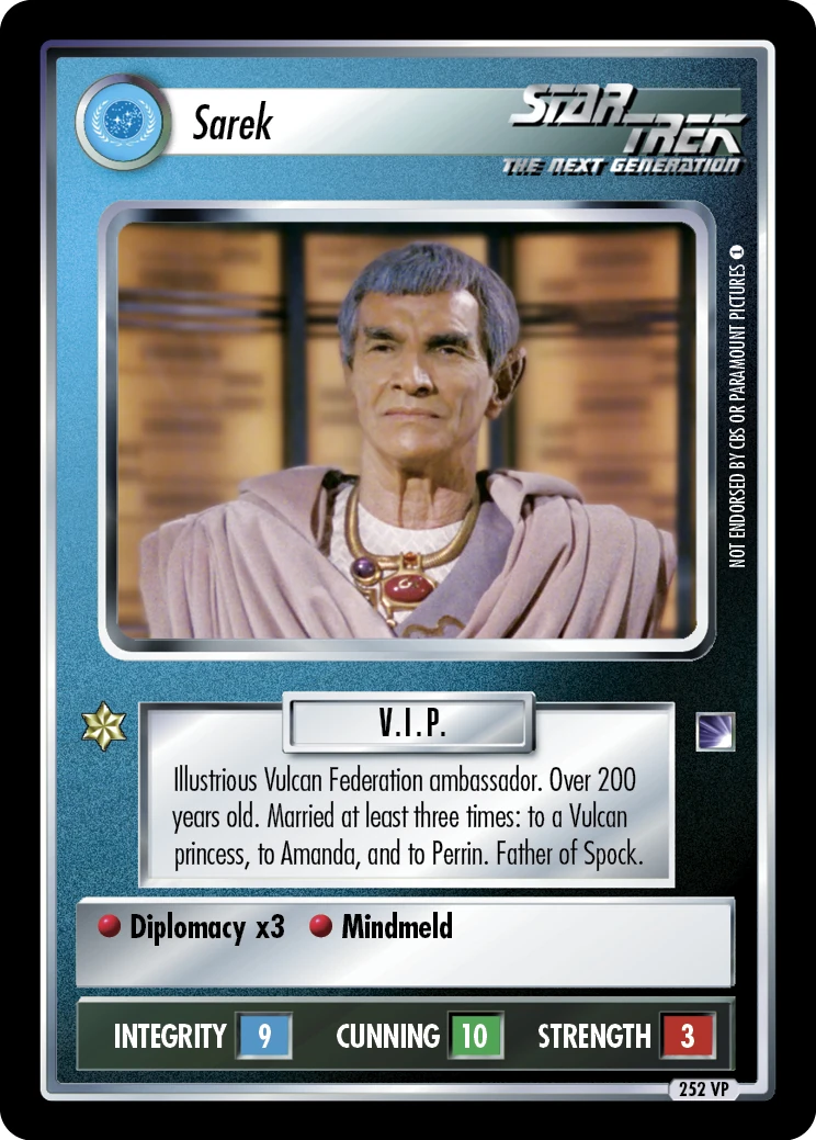 Sarek (VP) | CardGuide Wiki | Fandom