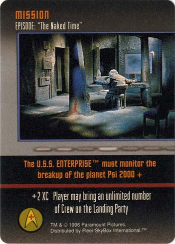 "The Naked Time" (ST) (mission) | CardGuide Wiki | Fandom